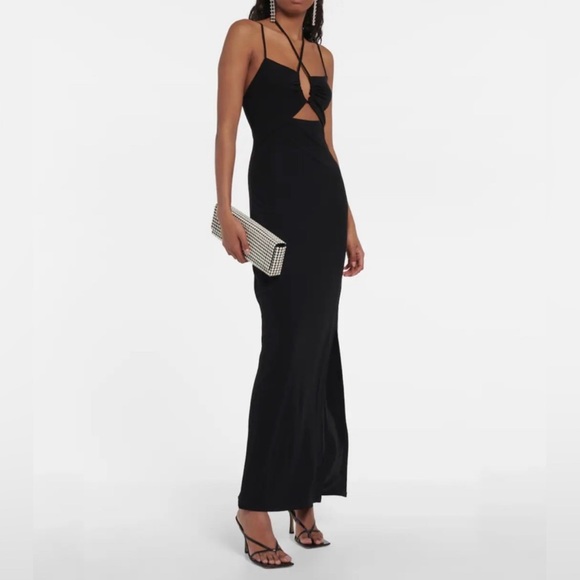 Frame Denim | Dresses | Nwt Frame Strappy Knit Dress Cutout Crepe ...